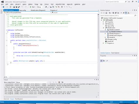 Setting Connection Strings At Runtime With Entity Framework 50 Database First Vs2012 Gigi Labs