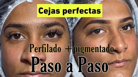 Como Hacer CEJAS PERFECTAS Desde Cero Muy Facil Perfiladas Y