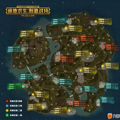 和平精英雨林地图哪里资源多 雨林地图资源分布一览 和平精英 九游手机游戏