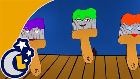 La Canción de Los Colores Canciones infantiles en Español Videos