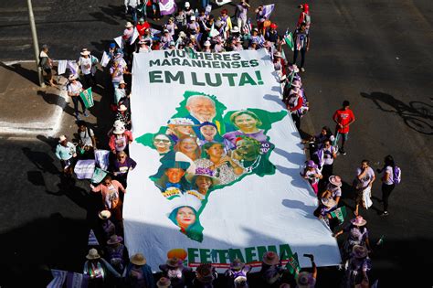 Veja fotos da Marcha das Margaridas em Brasília