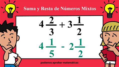Temporizador Deshacer Pulgar Suma Y Resta De Fracciones Y Numeros