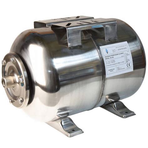 ZBIORNIK HYDROFOROWY INOX 24L PRZEPONOWY DO WODY HYDROFOR NIERDZEWNY