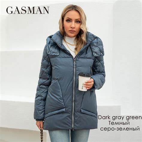Cheap Gasman Women S Winter Jacket New Warm Solid Down Parka Coat