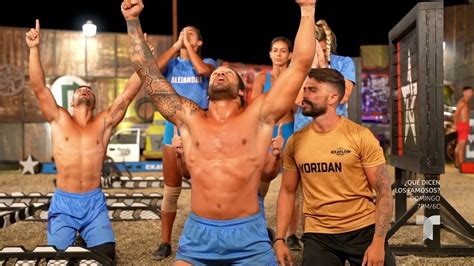 Watch Exatlón Estados Unidos Edición Mundial Highlight Azul y Aarón