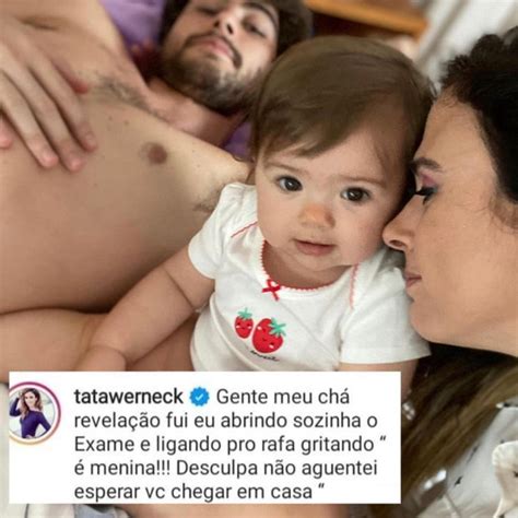 Tata Werneck Revela Como Descobriu E Como Contou Para Rafa Vitti Que