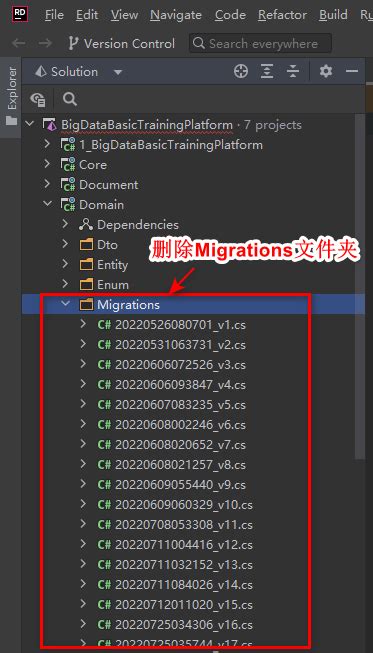 重置entity framework core的数据迁移 ef迁移文件被删除 csdn博客