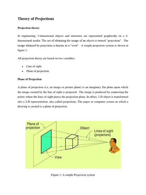 theory of projection pdf pdf perspective graphical mathematical objects