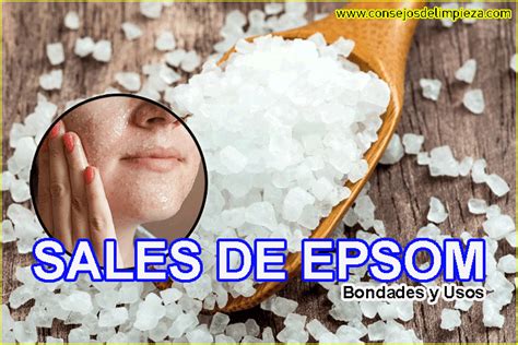 SALES DE EPSOM USOS Y BENEFICIOS CONSEJOS DE LIMPIEZA TRUCOS TIPS