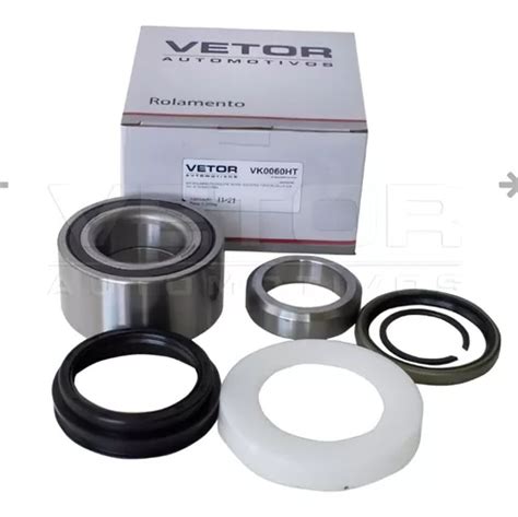 Kit Rolamento Roda Tras Toyota Hilux C Abs