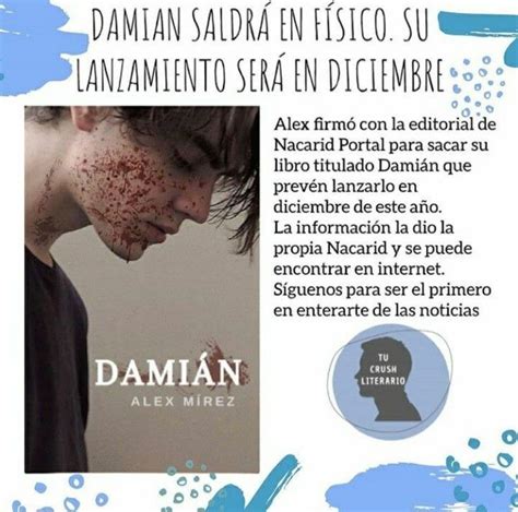 DAMIAN EN FISICO Fandoms De Libros Frases De Lectura Wattpad Libros