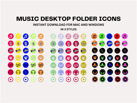 Music Folder Icons Windows