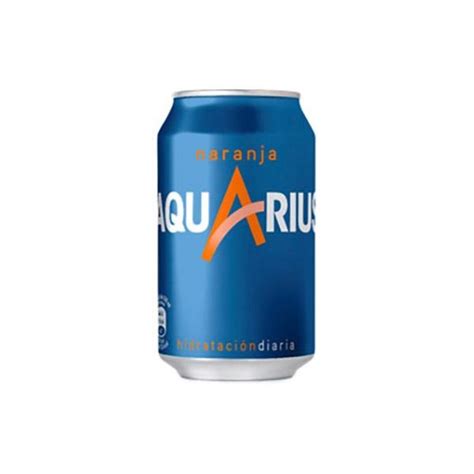 Aquarius Naranja Lata 33 Cl Pack 8 UD Bebo Online