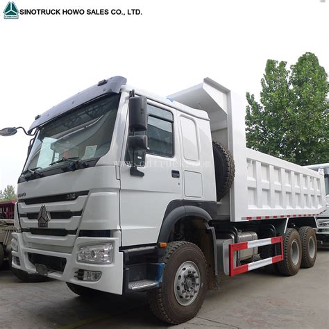 China SINOTRUK HOWO 6X4 Ten Wheeler 16 Cubic Meters Off Road Dump Truck