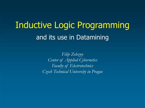 ppt inductive logic programming powerpoint presentation free download id 5476655