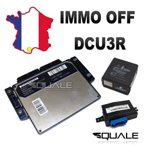 Service de suppression d anti démarrage sur calculateur DCU3R