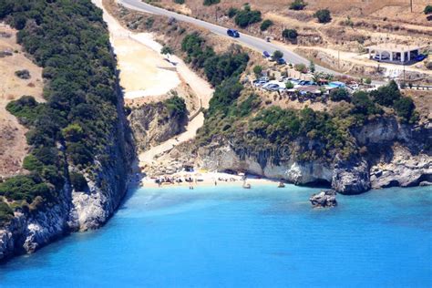 Overview On Zakynthos Island Stock Photo Image Of Zante Helicopter