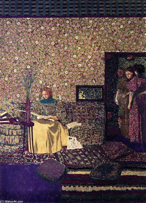 Figures In An Interior Intimacy 1896 By Jean Edouard Vuillard 1868