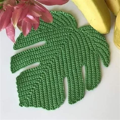 Tutoriel Plante Monstera Au Crochet