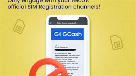GCash Issues Warning Anew Vs Fake SIM Card Registration Links News