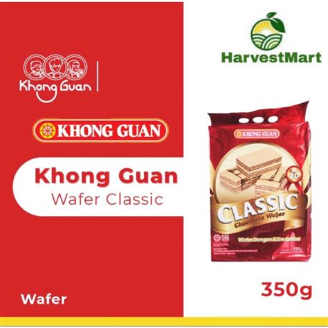 Jual KHONG GUAN CLASSIC WAFERR CHOCO 350G HARVESTMART Shopee Indonesia
