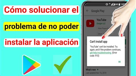 C Mo Solucionar El Problema No Se Puede Instalar La Aplicaci N En