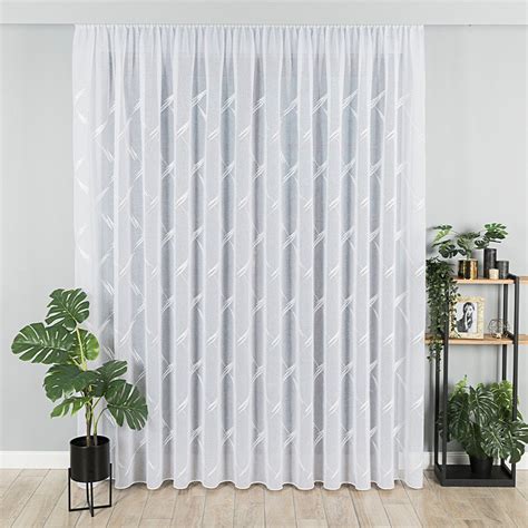 Firanka gotowa na taśmie LOSANGA 400x240 cm TENDINA Sklep EMPIK