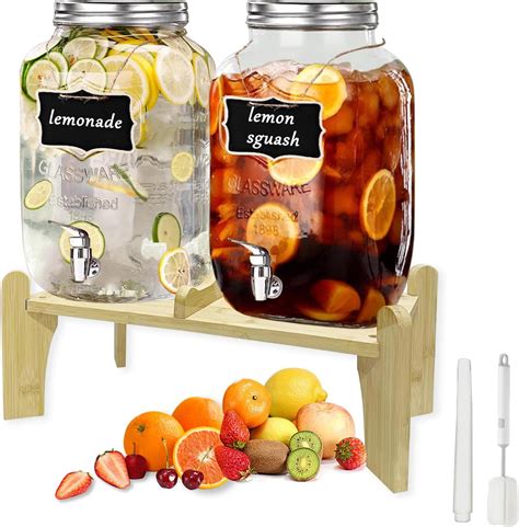 Amazon Sameme Gallon Glass Drink Dispensers For Parties Set Of