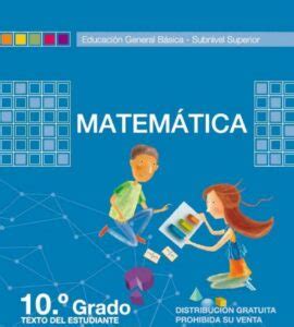 Matemática EGB Subnivel Superior Ecuador 2024