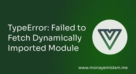 How To Solve TypeError Failed To Fetch Dynamically Imported Module