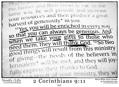 Bible Quotes About Generosity Quotesgram