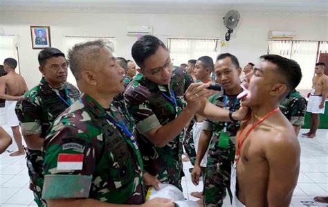 Pimpin Parade Seleksi Tamtama Danrem Baabullah Pilih Yang Terbaik
