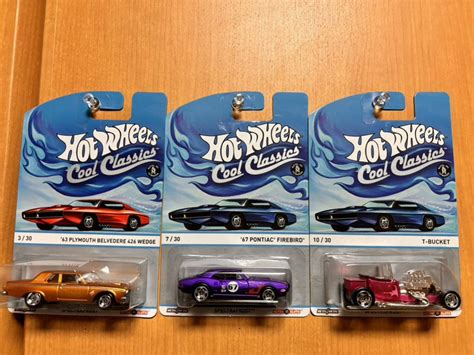 Yahoo オークション Hot Wheels Cool Classics 3台 ホットウィール