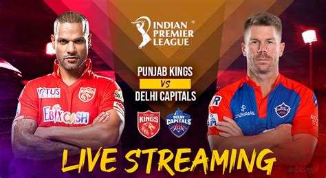 PBKS Vs DC LIVE Streaming Top 5 Ways To Watch Punjab Kings Vs Delhi