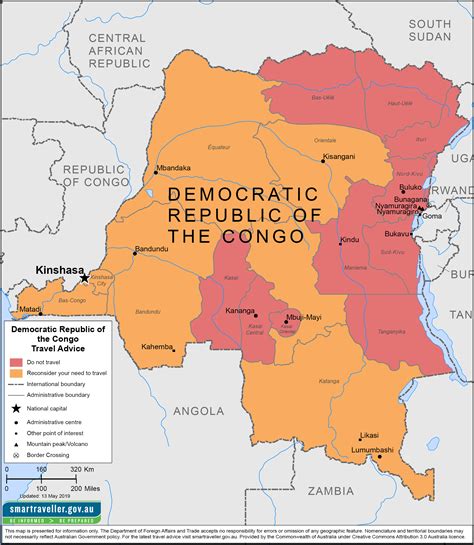 Democratic Republic Of Congo On World Map Map