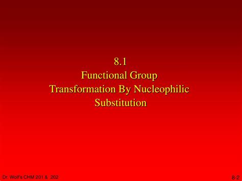 ppt chapter 8 nucleophilic substitution powerpoint presentation free download id 6625356