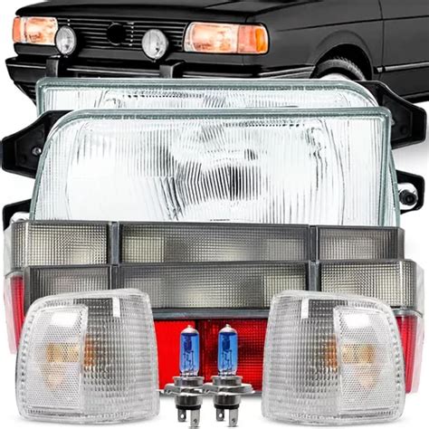 Farol Gol Quadrado 91 92 93 94 95 Pisca Lanterna Fume