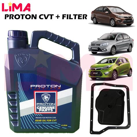 PROTON IRIZ SAGA VVT PERSONA VVT AUTO OIL CVT FLUID 4L AUTO