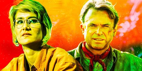 Jurassic Park Age Gap How Old Sam Neill Was Compared To Laura Dern