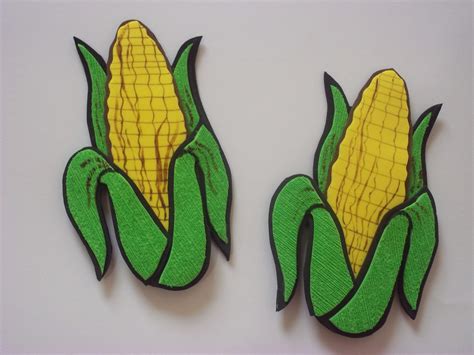 Moldes De Espiga De Milho Para Festa Junina Espigas De Milho Molde