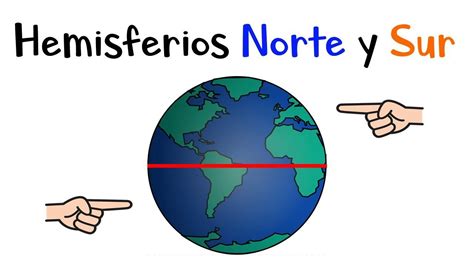 Qué diferencias hay entre el hemisferio norte y sur para niños