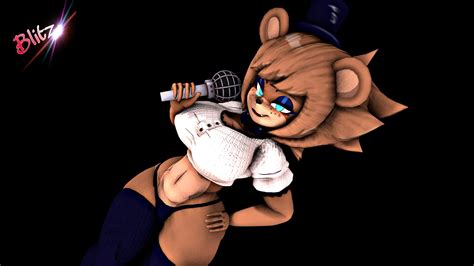 Rule 34 1girls 3d 3d Artwork Anthro Black Background Blue Eyes Brown Fur Cally3d Clazzey