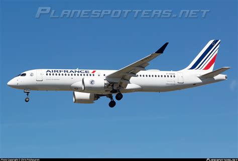 F HZUO Air France Airbus A220 300 BD 500 1A11 Photo By Chris