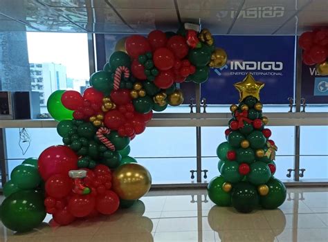Decoraciones De Navidad Con Globos