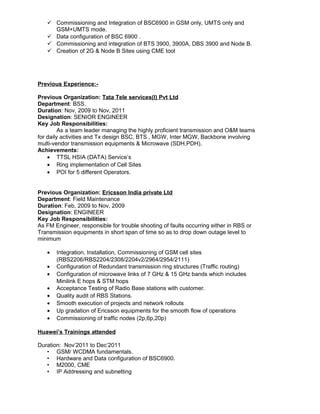 CV Trivinder PDF