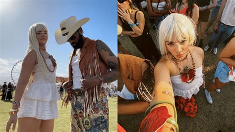 Influencer cubana Anita con Swing celebra su cumpleaños en Coachella