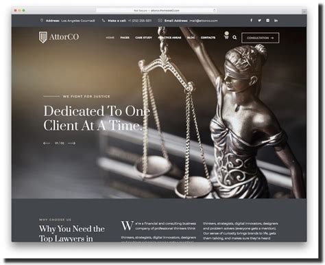 9 Amazing Law Firm Website Designs To Attract More Clients