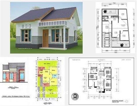 Desain Rumah Sederhana 5x7 Arcadia Desain Under Construction House