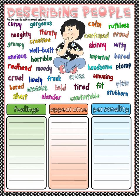 Fun Exercises To Practice Adjectives