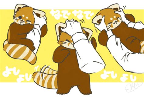 The Big Imageboard Tbib 2023 Ailurid Anthro Black Eyes Black Nose Brown Body Chibi Dot Eyes